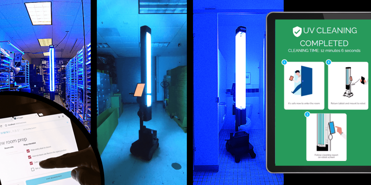 UV-C Light Disinfection Robot | OhmniClean – OhmniLabs